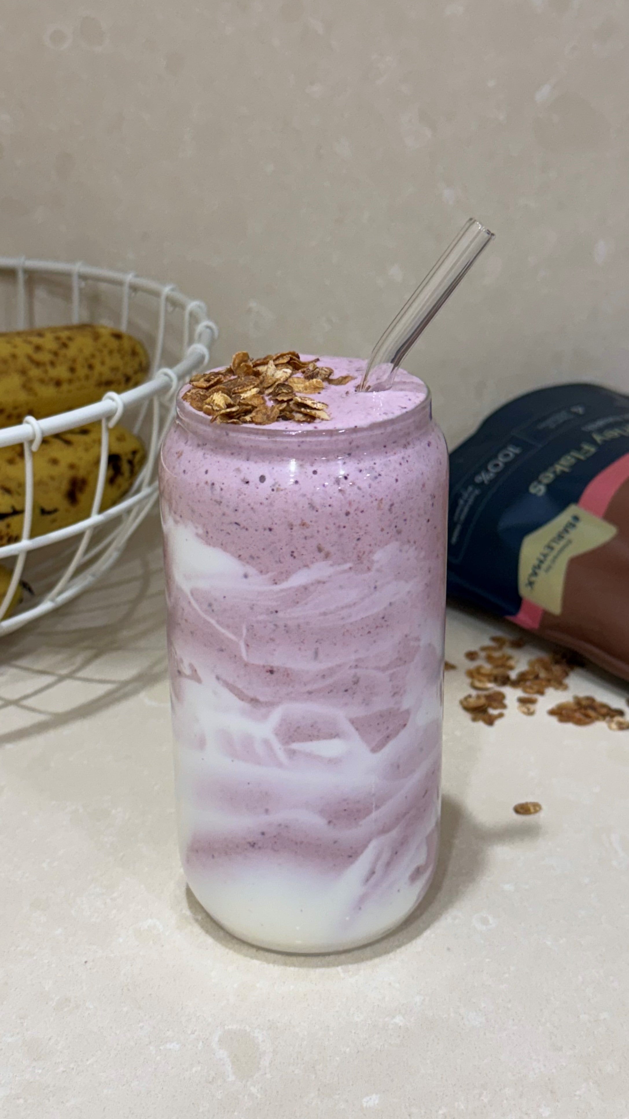 Berries & Cream Smoothie – Elevate Food Co.